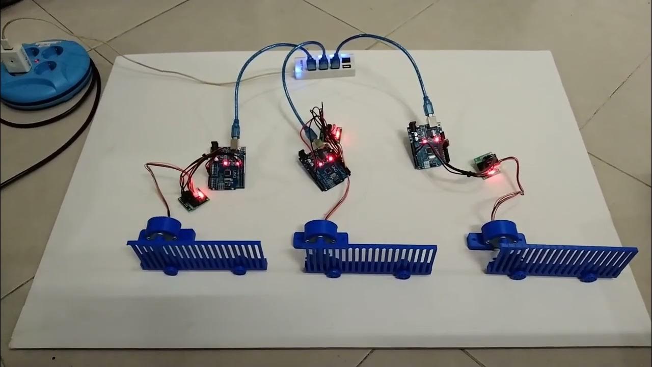 Miniatur Pagar Geser komplit Arduino hub WA 085646399200 - YouTube
