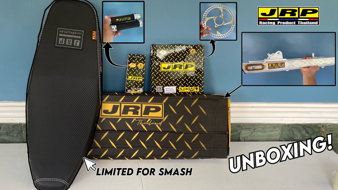 JRP RACING PRODUCT THAILAND UNBOXING for SMASH 115 Part 1 -Pre-pairing ...