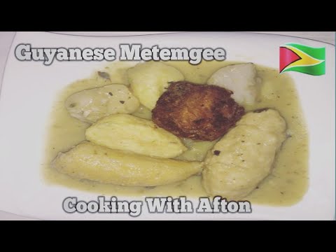 🇬🇾 Guyanese Metemgee/ Metemgee/ Quarantine Cooking/ Guyanese Food ...