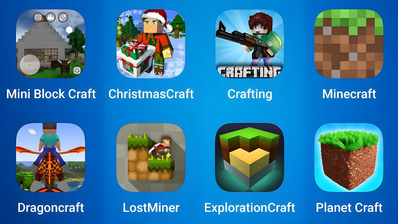 Mini Block Craft, ChristmasCraft, Crafting, Minecraft, DragonCraft ...