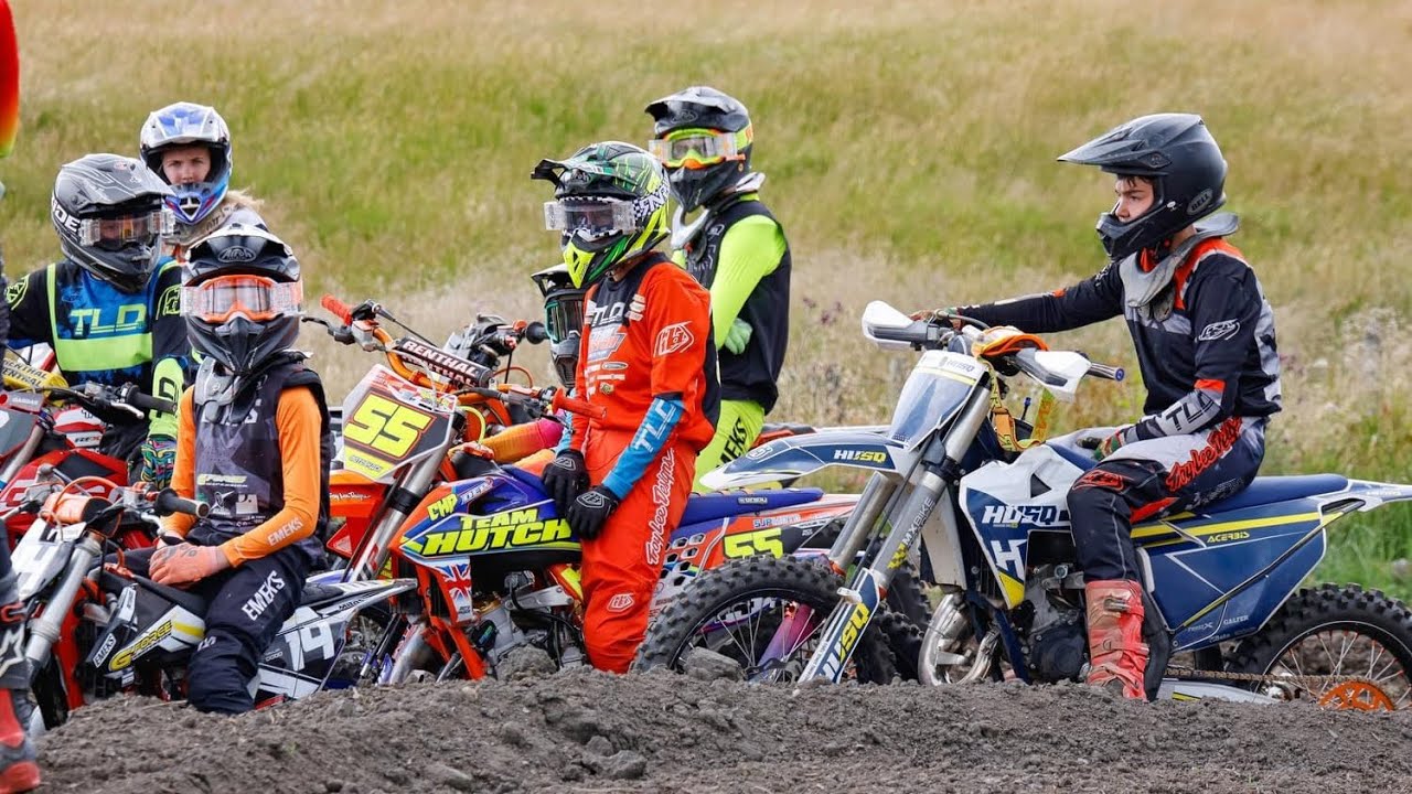Schoolhouse MX - Hutch Racing Training Day - Aaron Dodd #8 Taylor Dodd ...