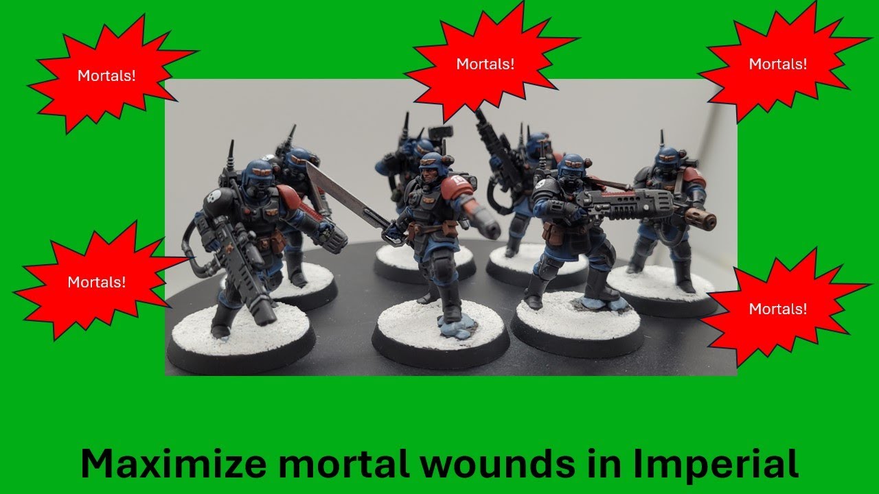 Making it rain mortal wounds! | Astra Militarum unit tactics ...