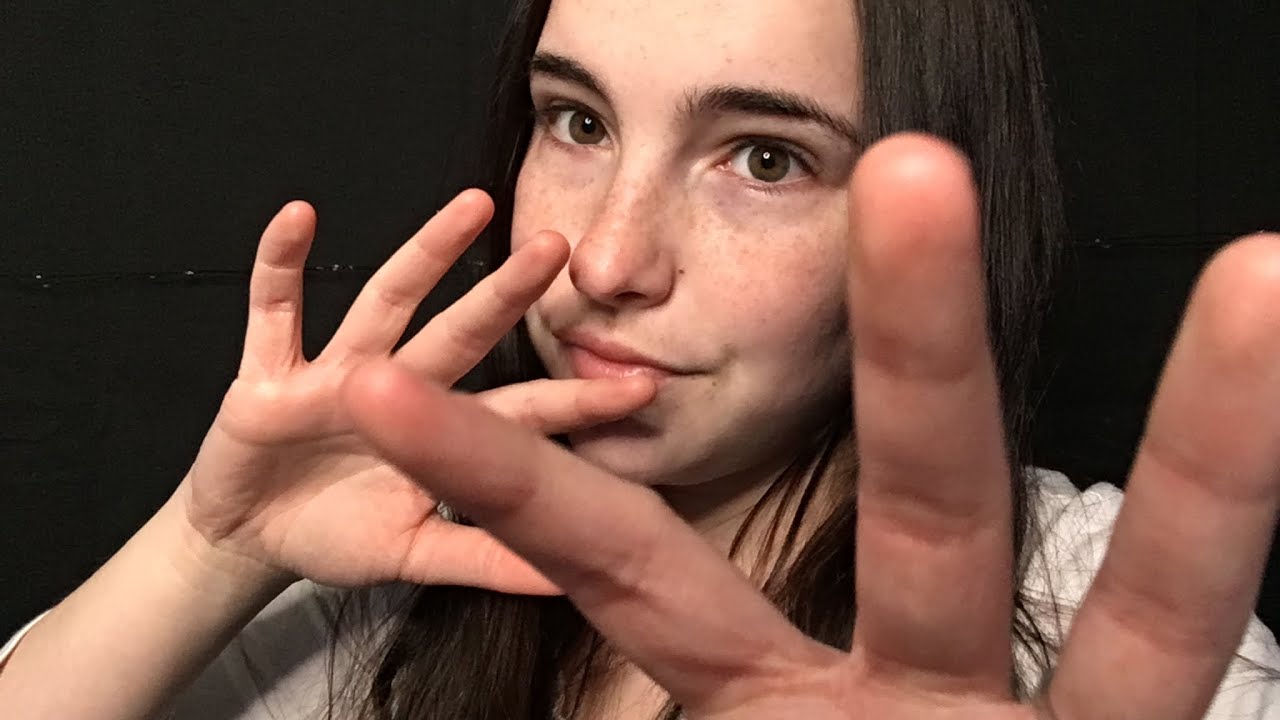 |ASMR|Hand Movements with Mouth Sounds| - YouTube