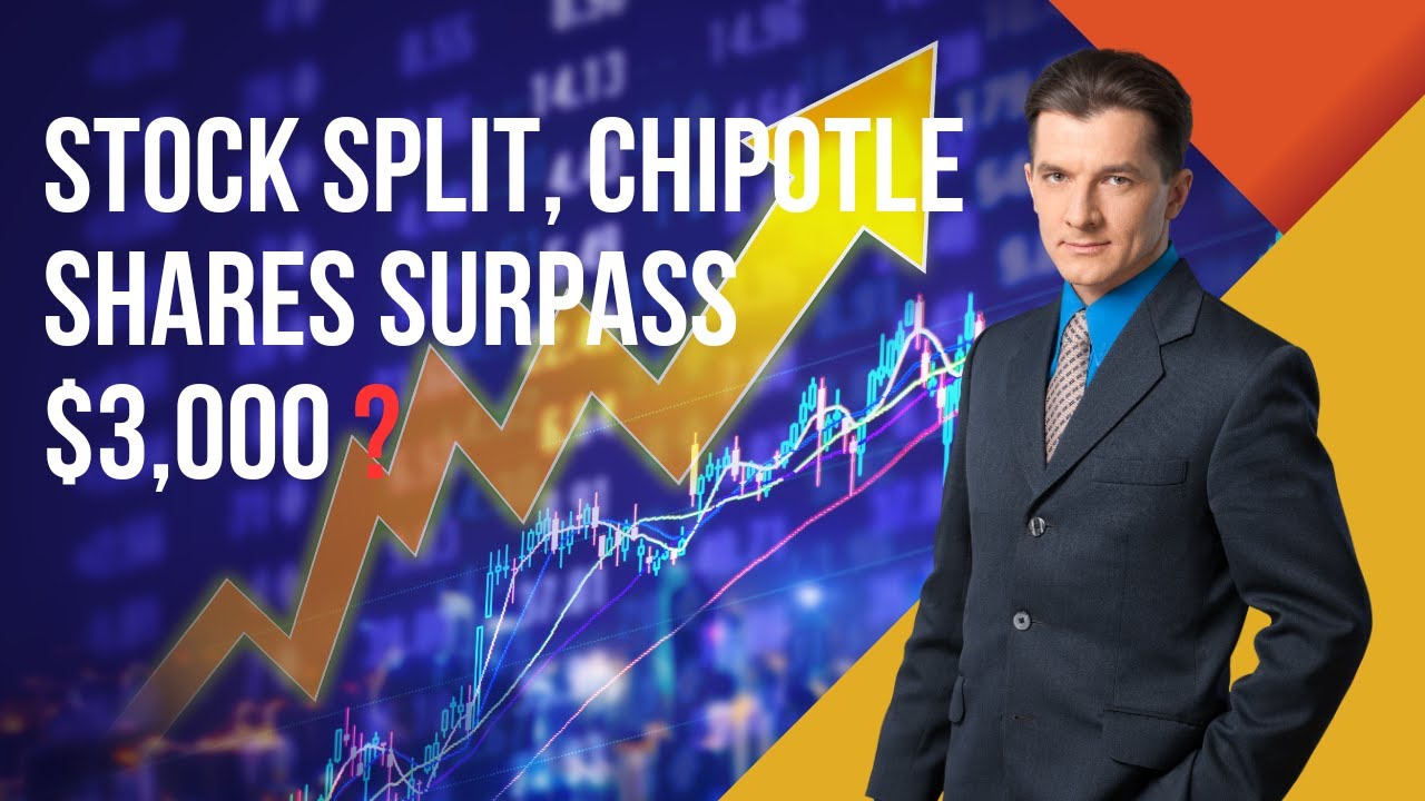 In the first-ever stock split, Chipotle shares surpass $3,000 🤑🤑 - YouTube