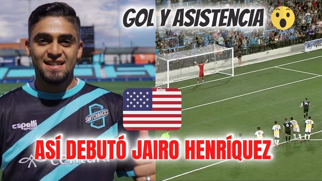 Jairo Henríquez debuta en Estados unidos - Marco un gol y una ...