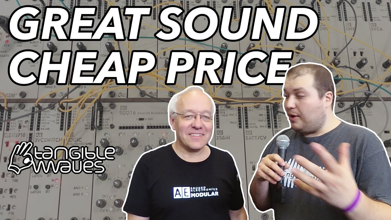 Great Sound Cheap Price! AE Modular from Tangible Waves // Superbooth 2019 - YouTube