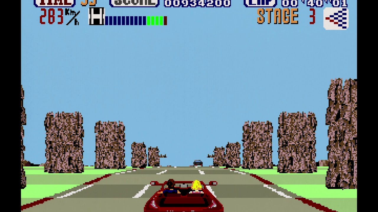 OutRun (Genesis) Goal E in 4'45"61 - YouTube