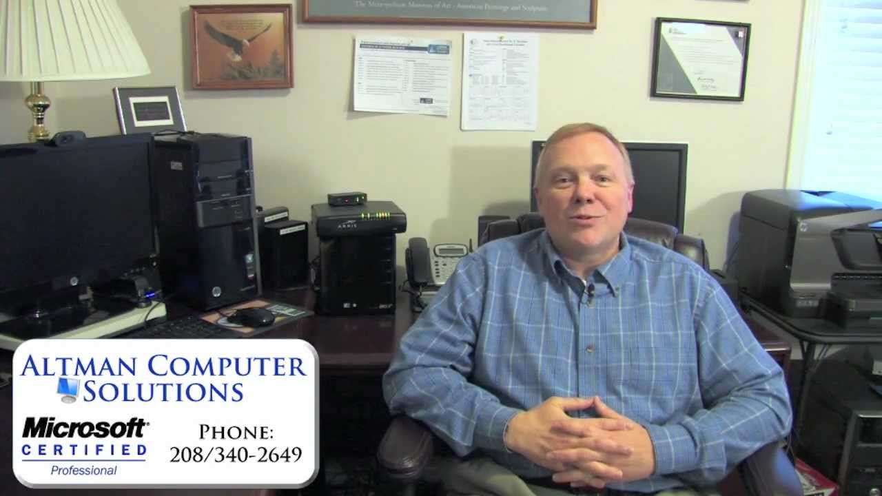 Boise and Meridian Idaho Computer Service and Repair - YouTube