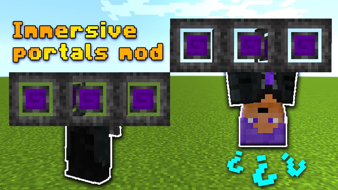 Minecraft Goes NON-EUCLIDEAN With The Immersive Portals Mod - YouTube