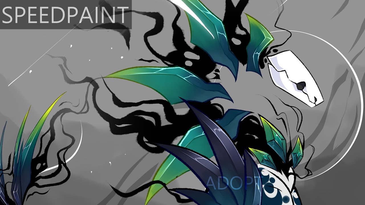 SpeedPaint - Dragon Adoptable #4 - YouTube