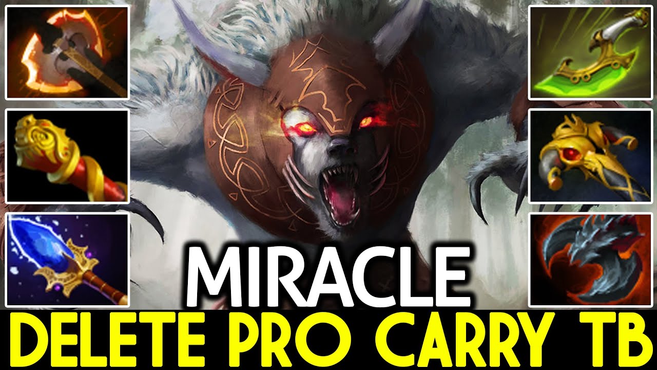 MIRACLE [Ursa] When M-God DELETE Pro Carry TB in Ranked Dota 2 - YouTube