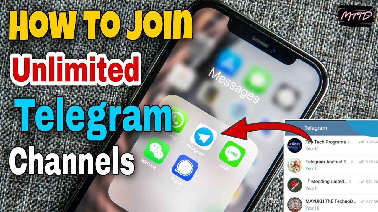 How To Join Unlimited Telegram Groups And Channels #Telegram - YouTube