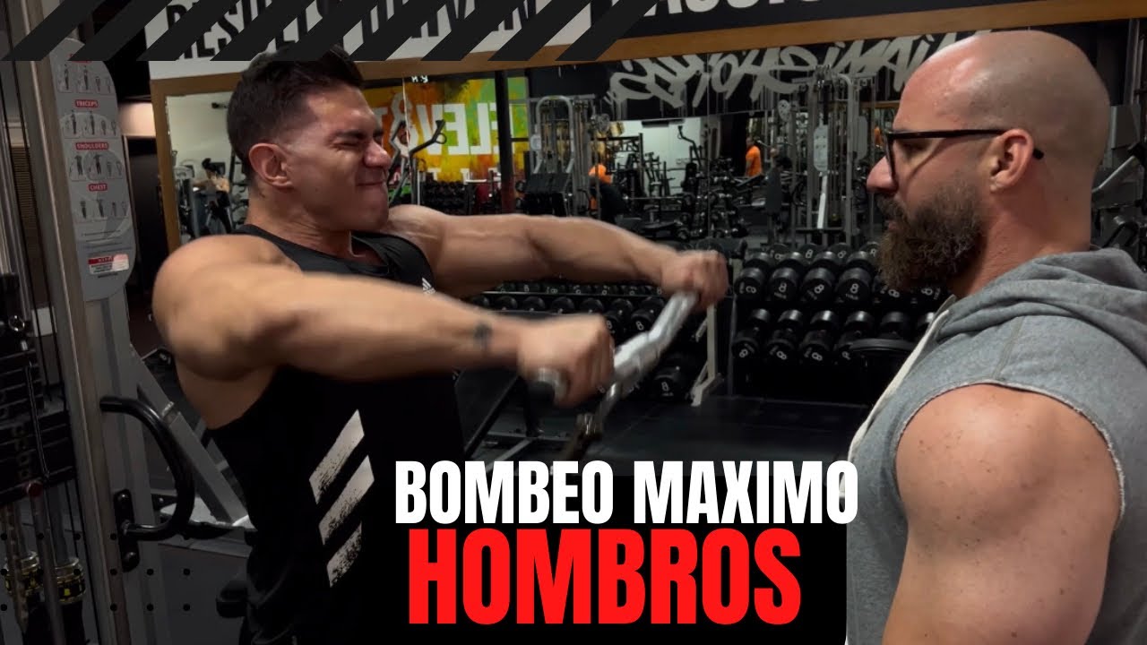BOMBEO MÁXIMO DE HOMBROS! CON EMILIO BORN (GYMTOPZ) - YouTube