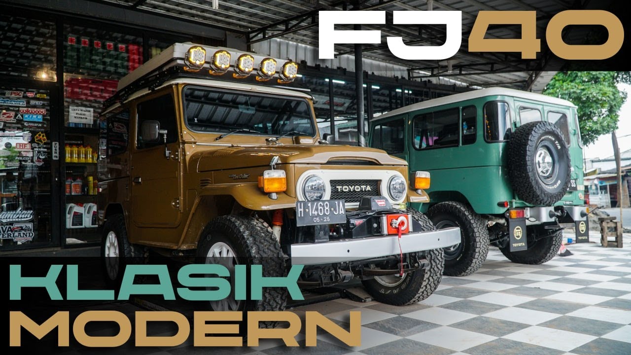FJ40 Klasik Modern - YouTube