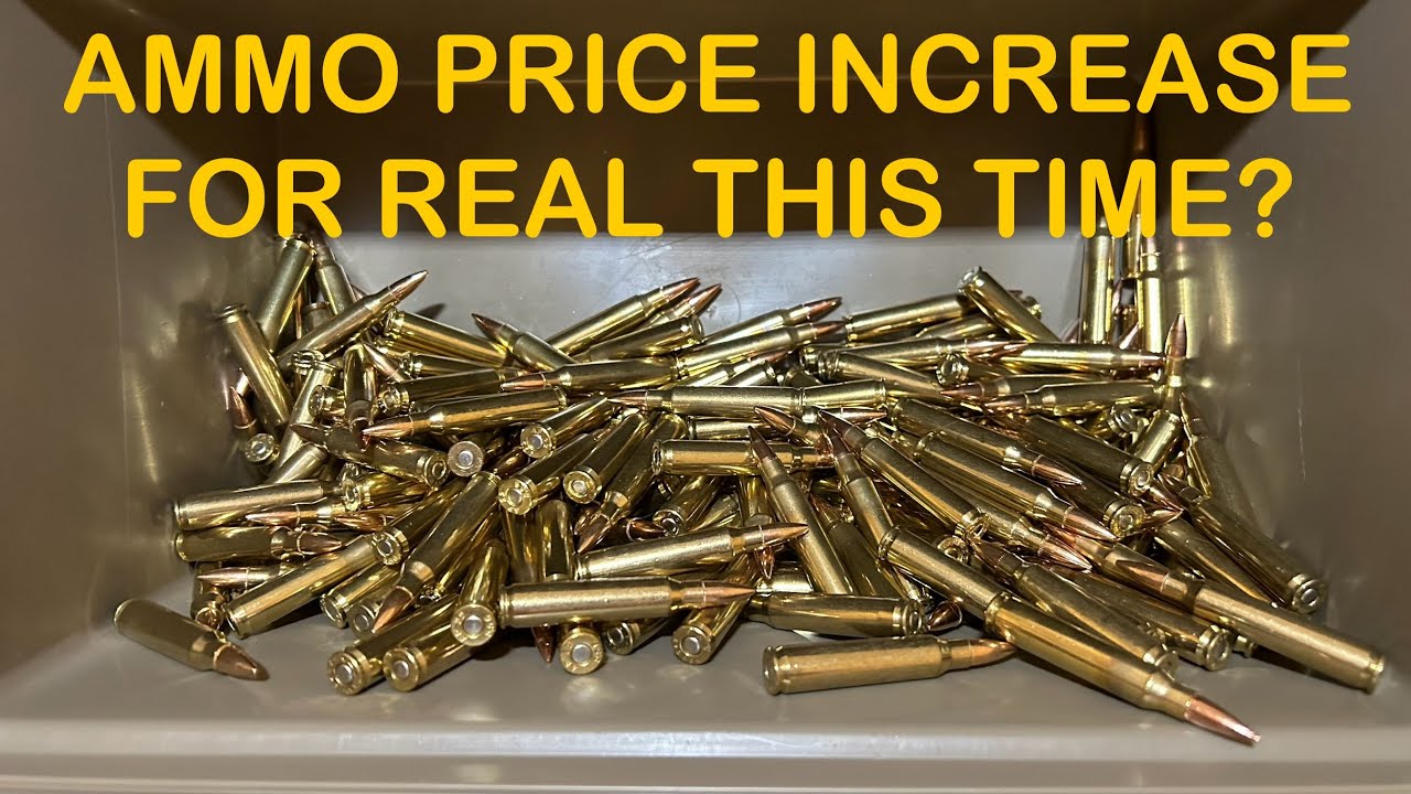 Ammo Prices Really Are Going Up! - Get Yours Before The Price Hike ...