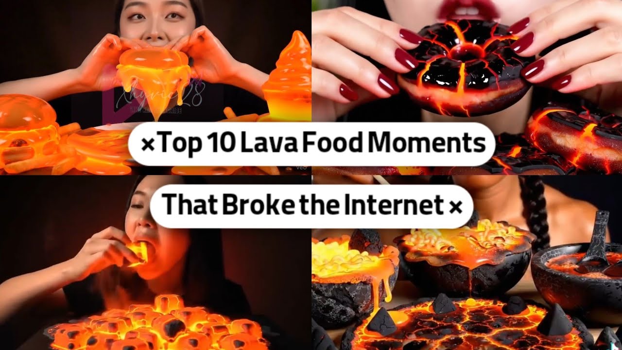 Top 10 Lava Food mukbangs |That Broke the Internet 🌋🔥 - YouTube
