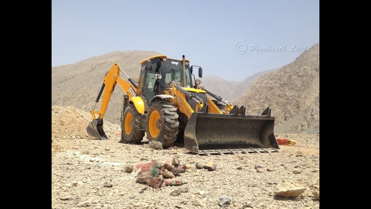 Cukurova 888 Backhoe Loader - YouTube