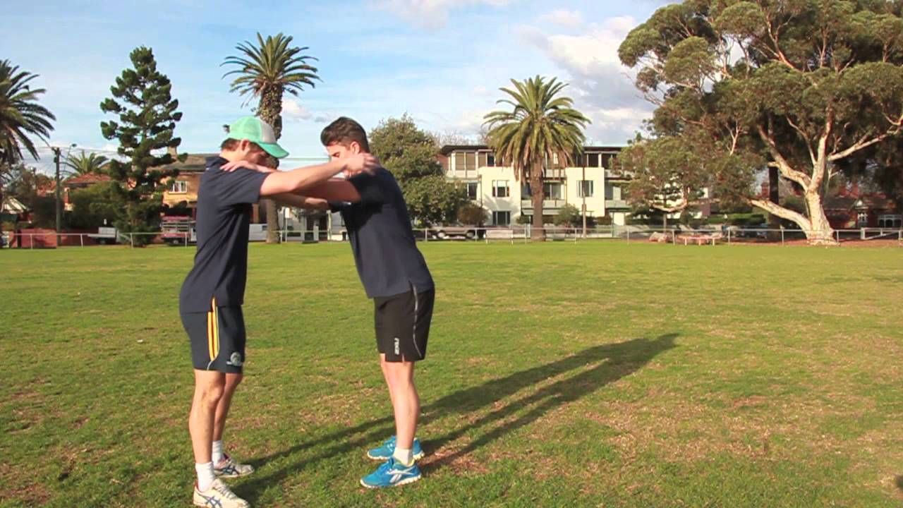 Toe Touch - Partner Warm Up Game From 'The PE Shake' - YouTube