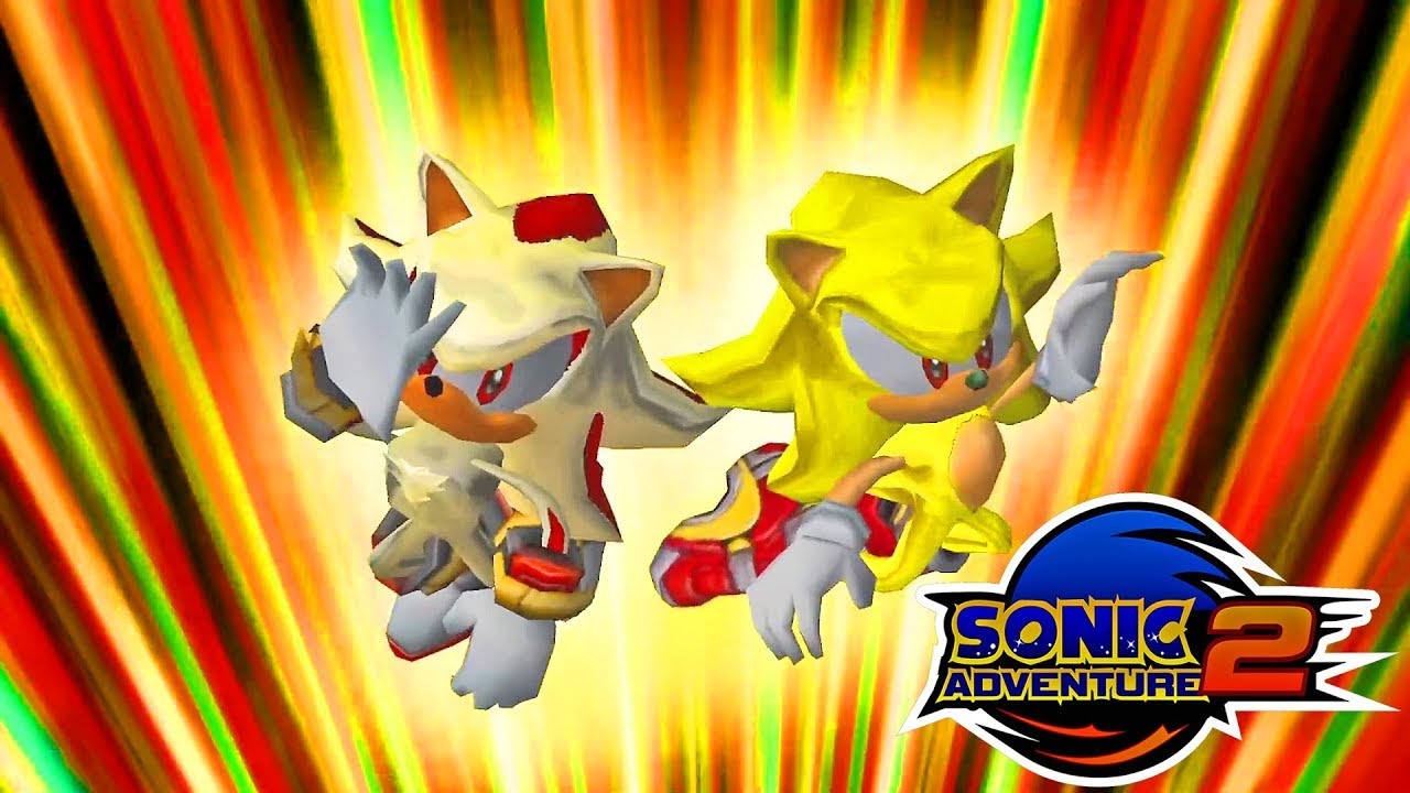 Sonic Adventure 2 HD Models Super Shadow Super Sonic Final - YouTube