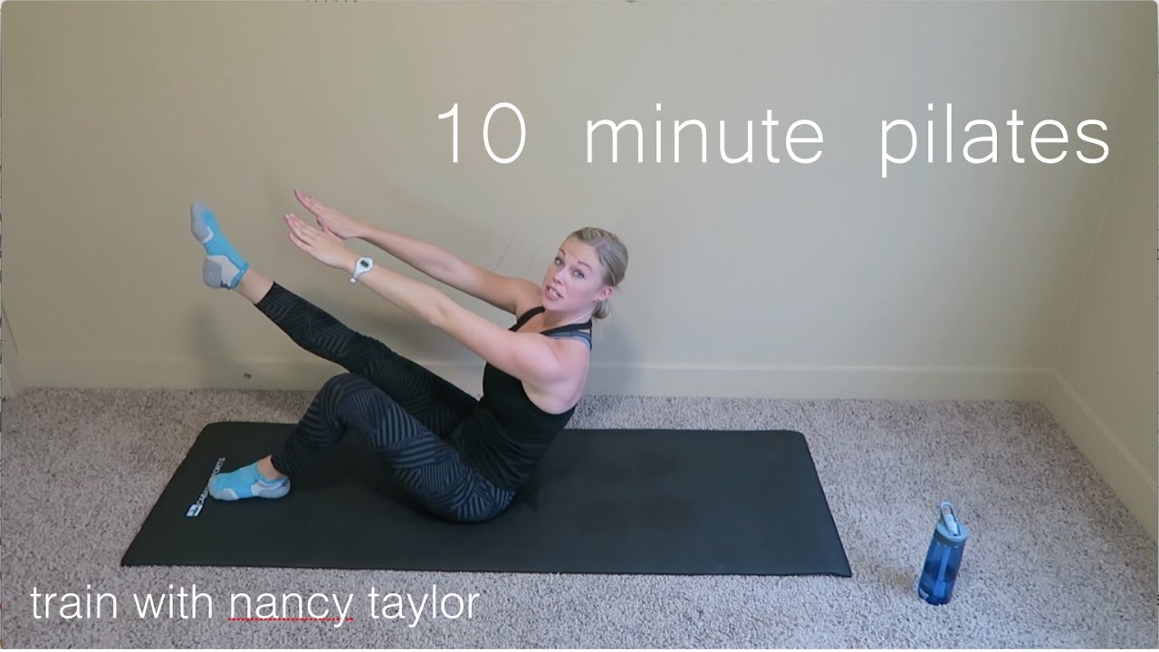10 Minute Pilates Workout - YouTube