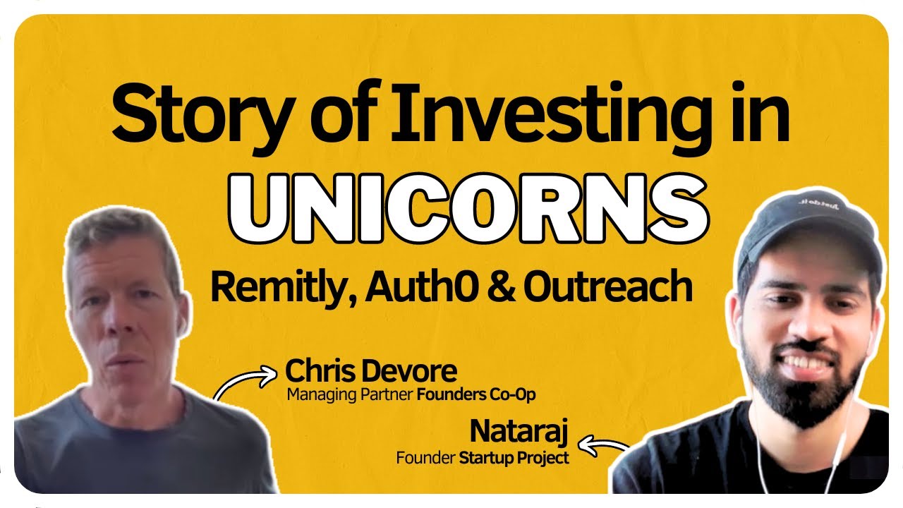 Chris DeVore - Lessons of Early Stage Investing from investor of Auth0 ...