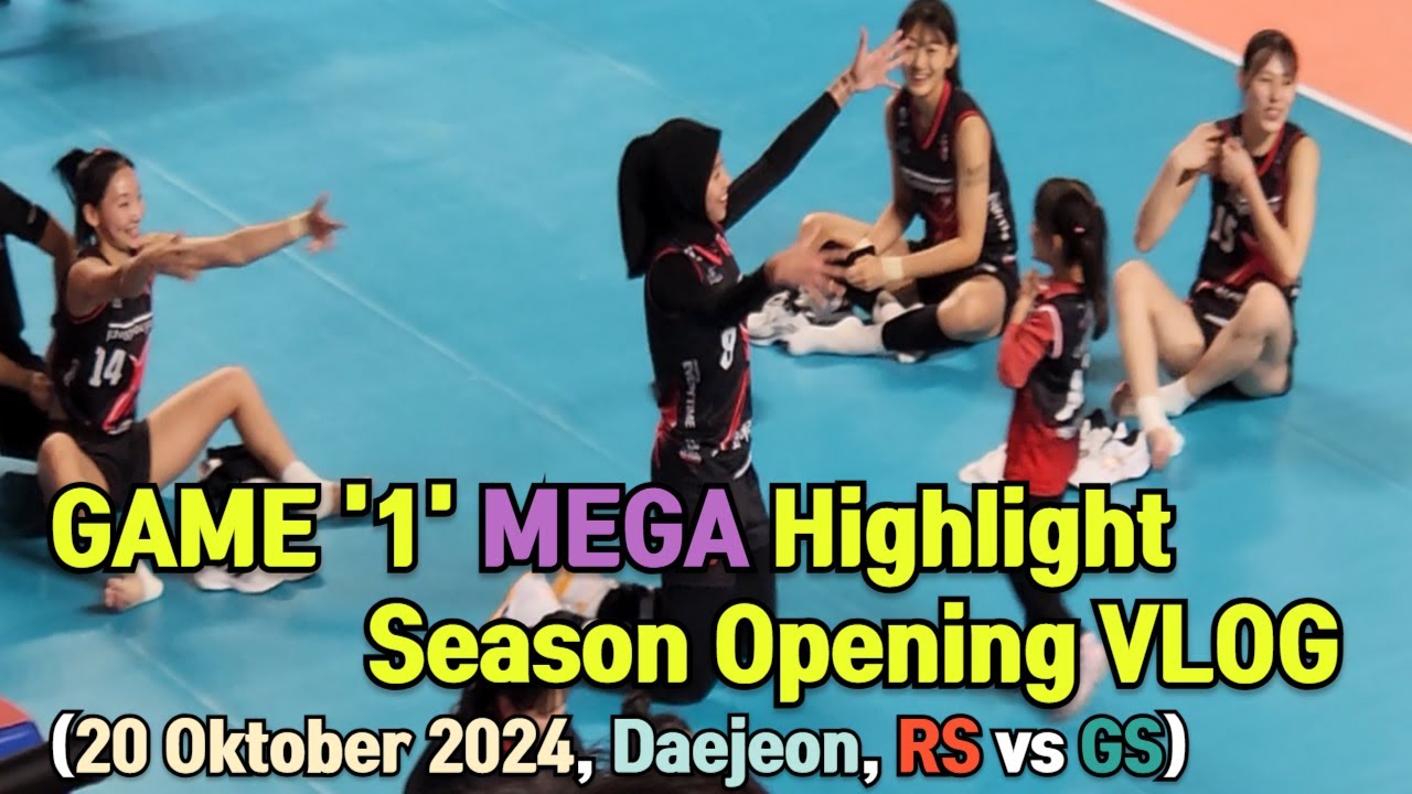 'MEGA' Highlight, Game '1' vlog (20 Oktober 2024, RS vs GS) #volleyball #mega #megatron # ...