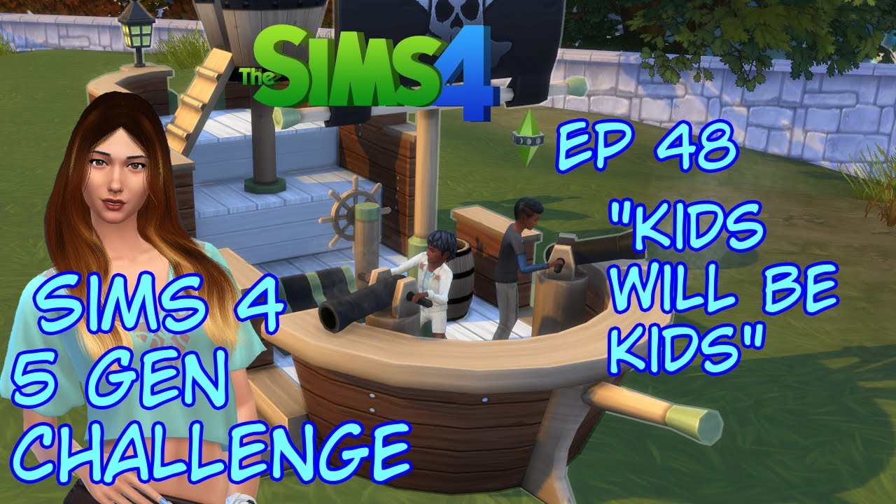 Sims 4 5 Generations Challenge 2022 Edition Part 48 - YouTube