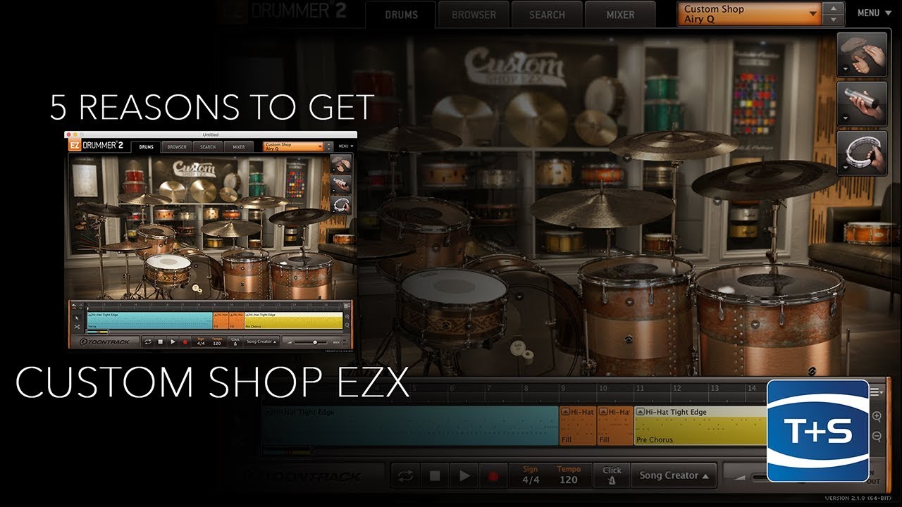 5 Reasons To Get... Toontrack Custom Shop EZX - YouTube