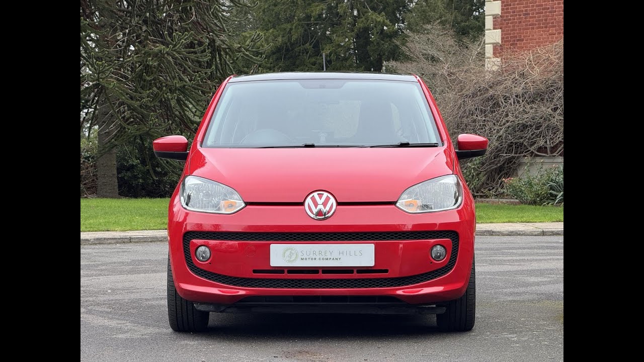 2014 Tornado Red Volkswagen up! 1.0 High up! 5dr Petrol ASG Euro 5 ...