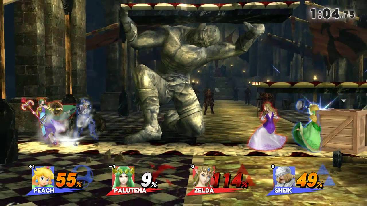 Peach (Sneej) & Sheik vs. Palutena & Zelda | Smash 4 | Doubles | For ...