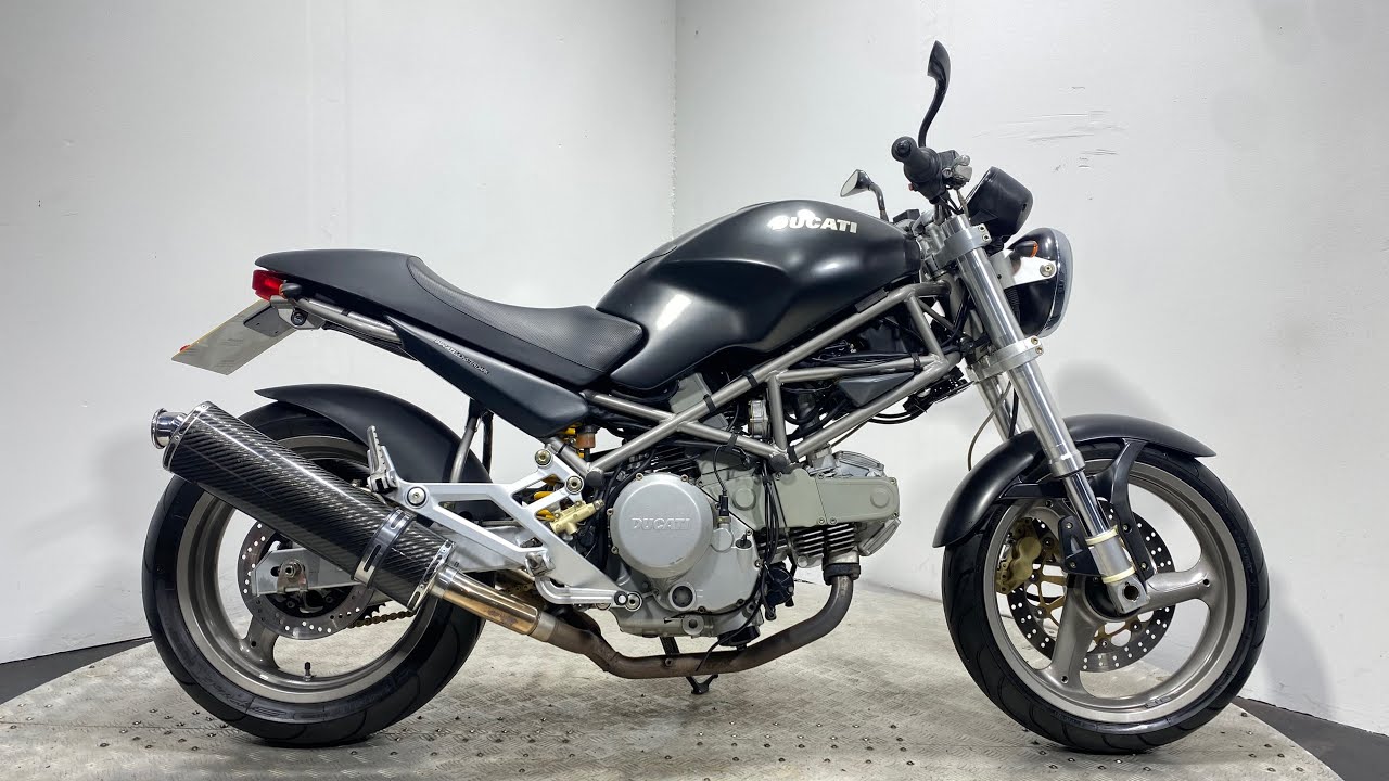 DUCATI M600 MONSTER 2001 11K WALK AROUND - YouTube