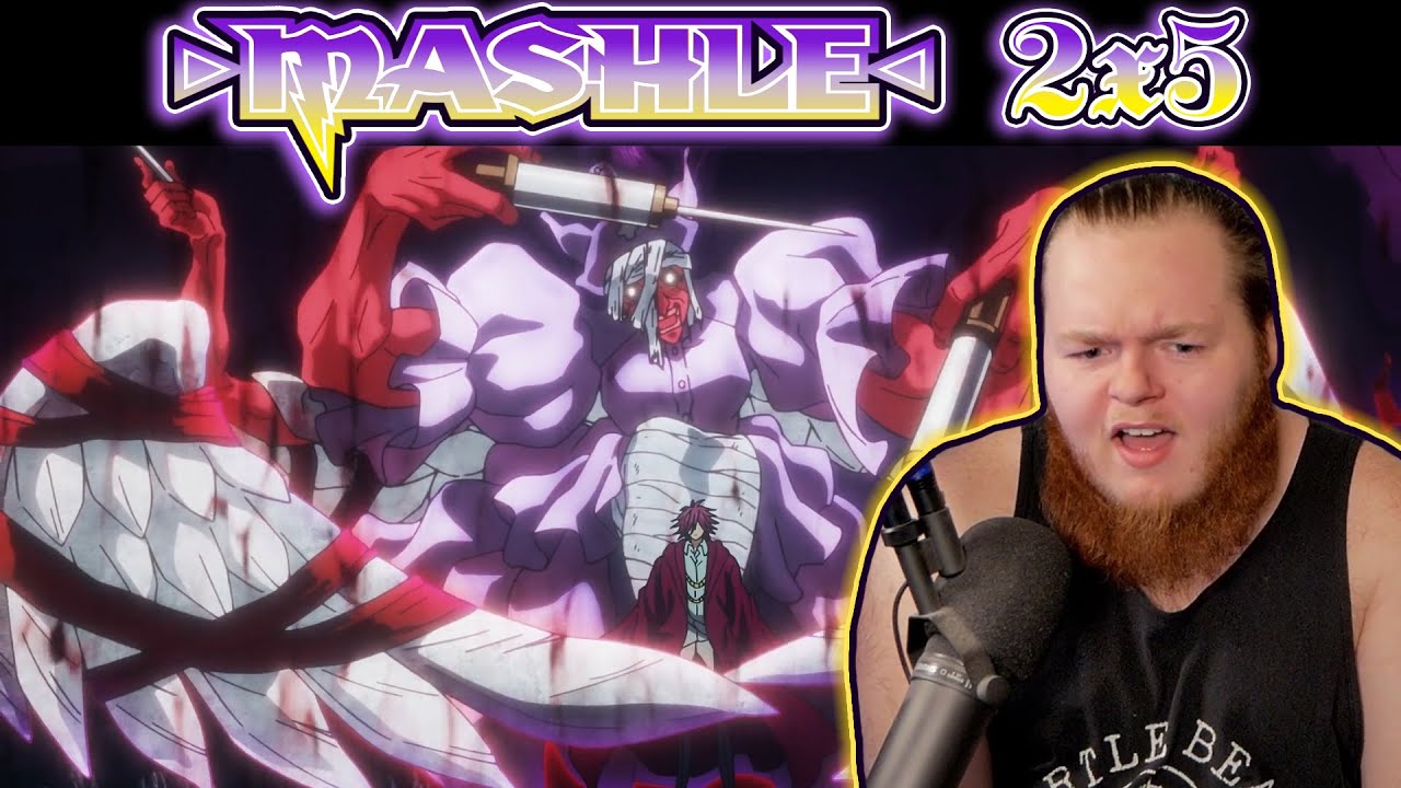 MASH VS A MASTER CANE! | MASHLE 2x5 REACTION - YouTube