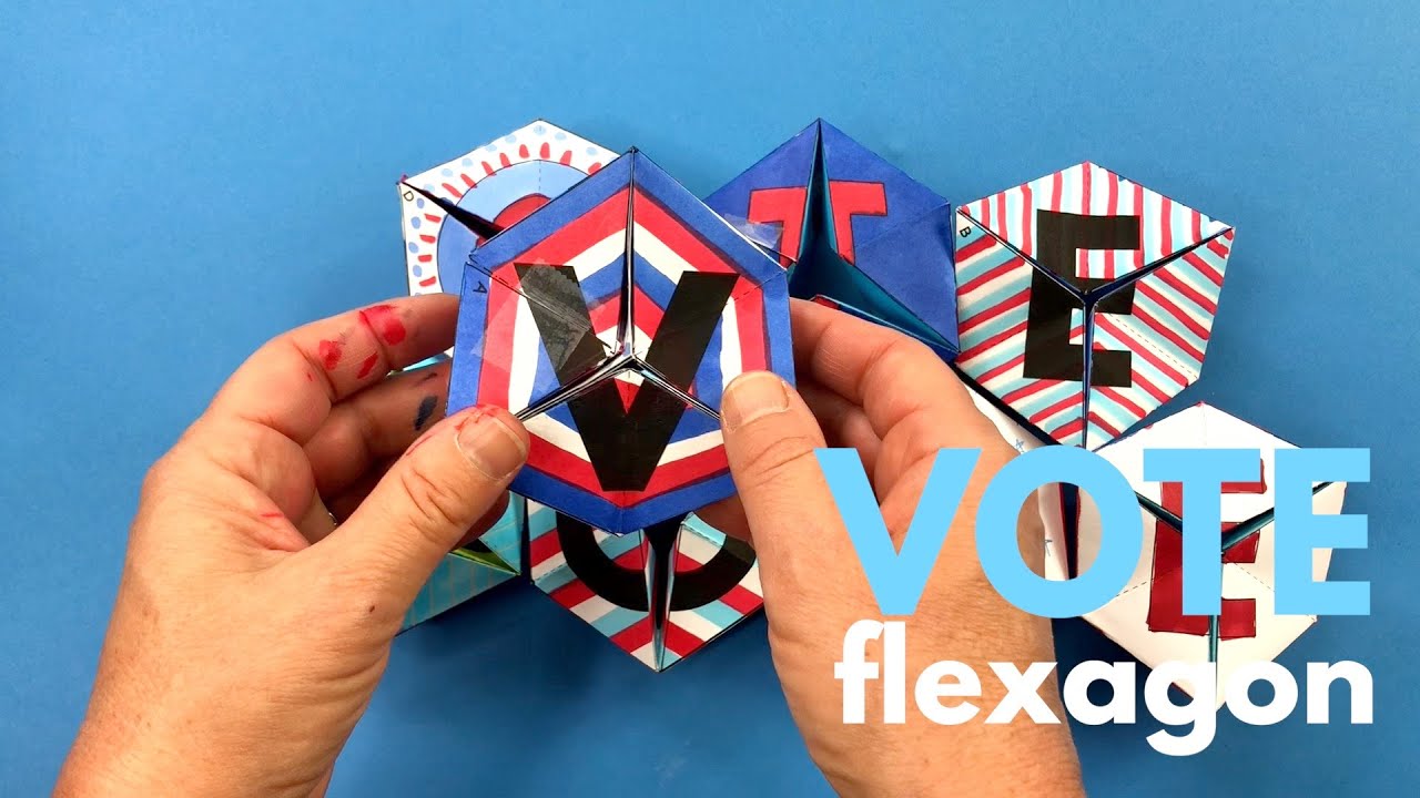 Flexagon Blank Print Out