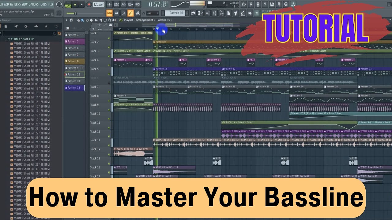 How to Master Your Bassline - Slap House Tutorial DJ AMO - YouTube