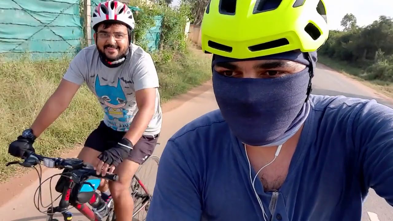 Cycling ride 72km from whitefield to sarjapur hosur roade - YouTube