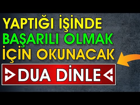 BAŞARI DUASI DİNLE Dualar Hazinesi