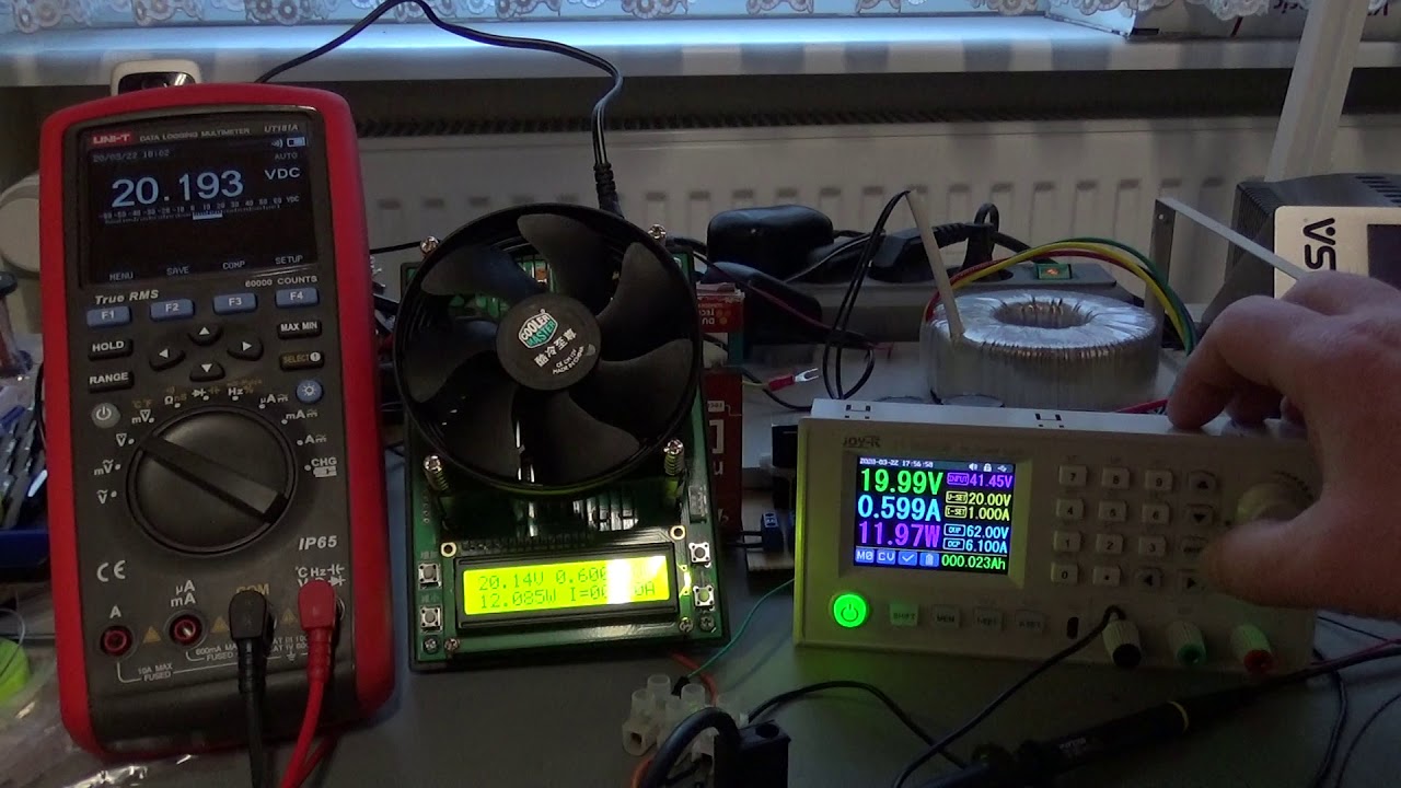 RD6006 linear power control Part 2 - YouTube