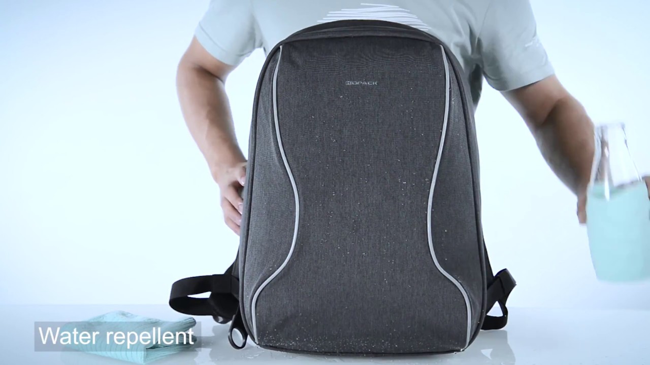 Kopack FBA_K585 Anti Theft Laptop Backpack Video Review - YouTube