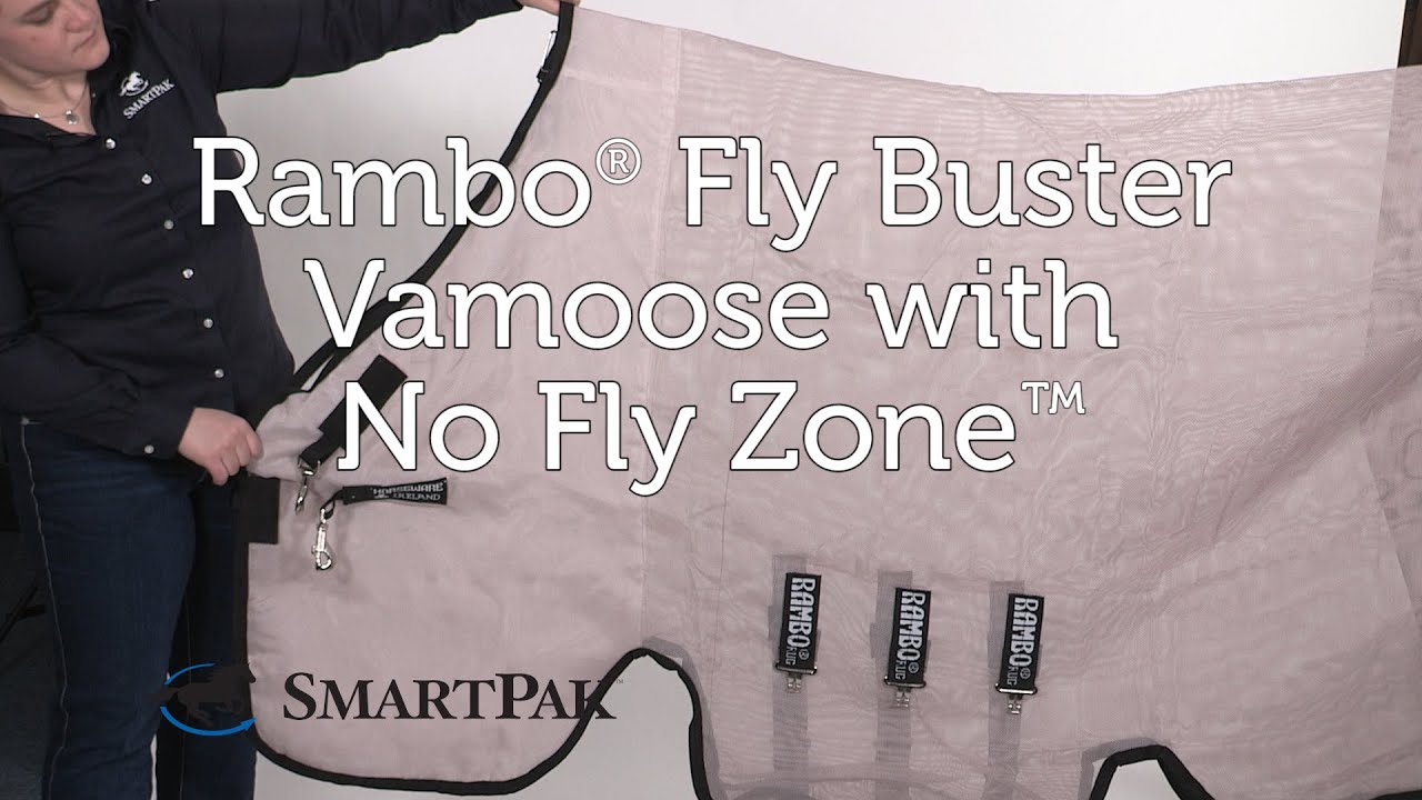 Rambo® Fly Buster Vamoose with No Fly Zone™ Review - YouTube