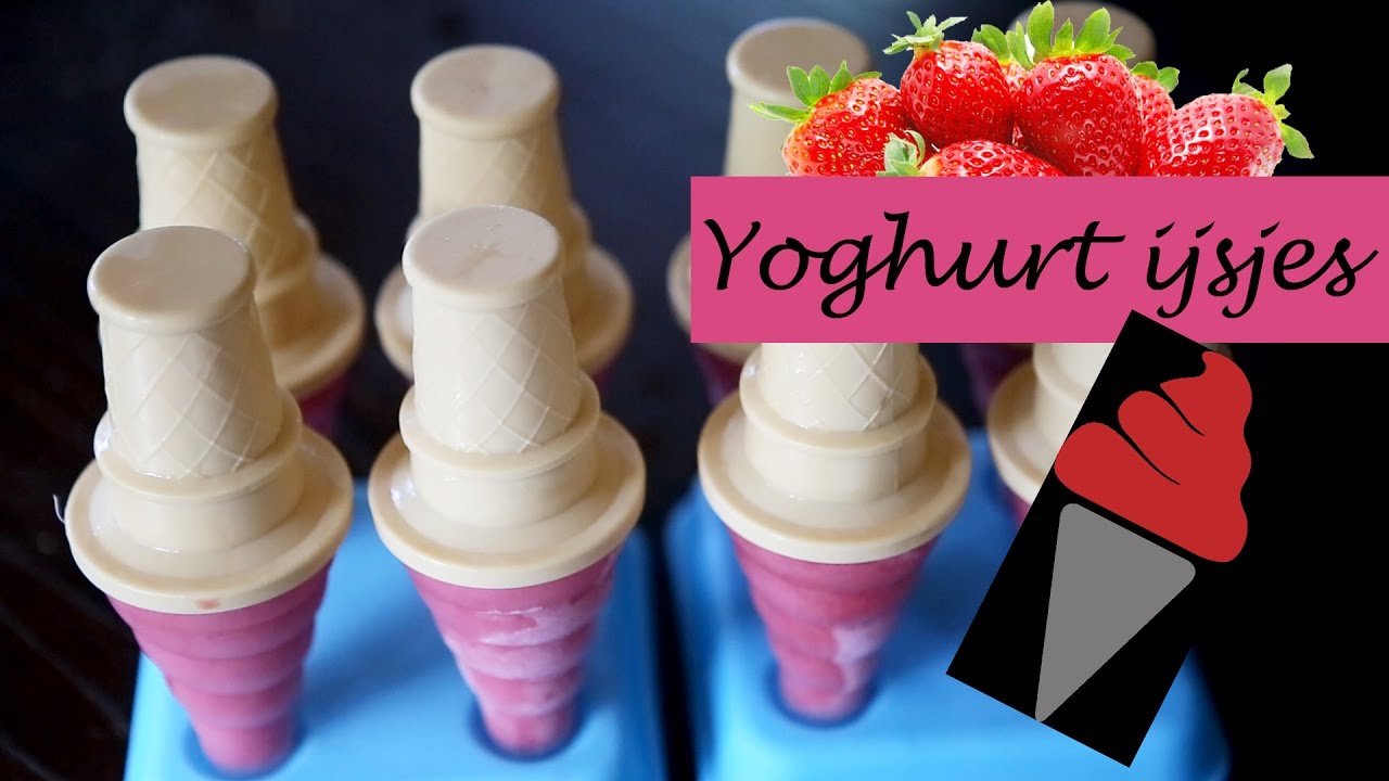 Yoghurt ijsjes maken - DIY food vlog - YouTube