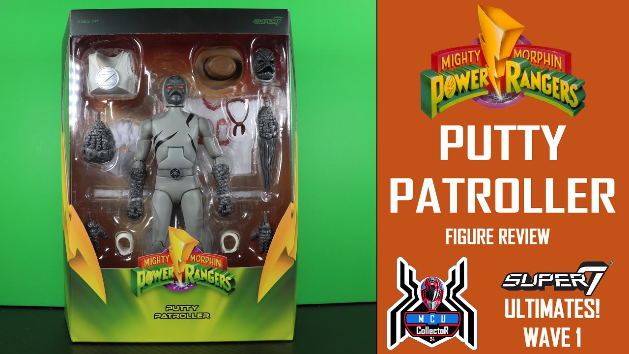 Super7 Ultimates Power Rangers PUTTY PATROLLER MMPR Mighty Morphin Wave ...