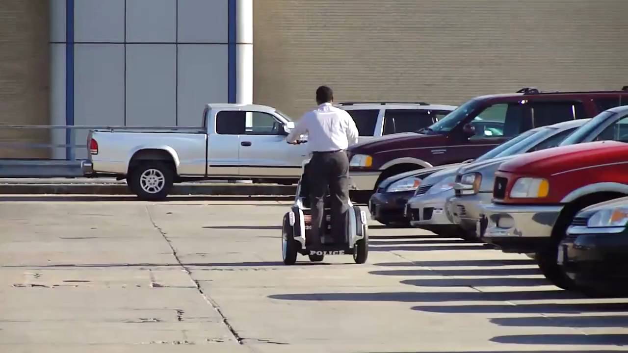 Modified Segway @ NYPD - YouTube