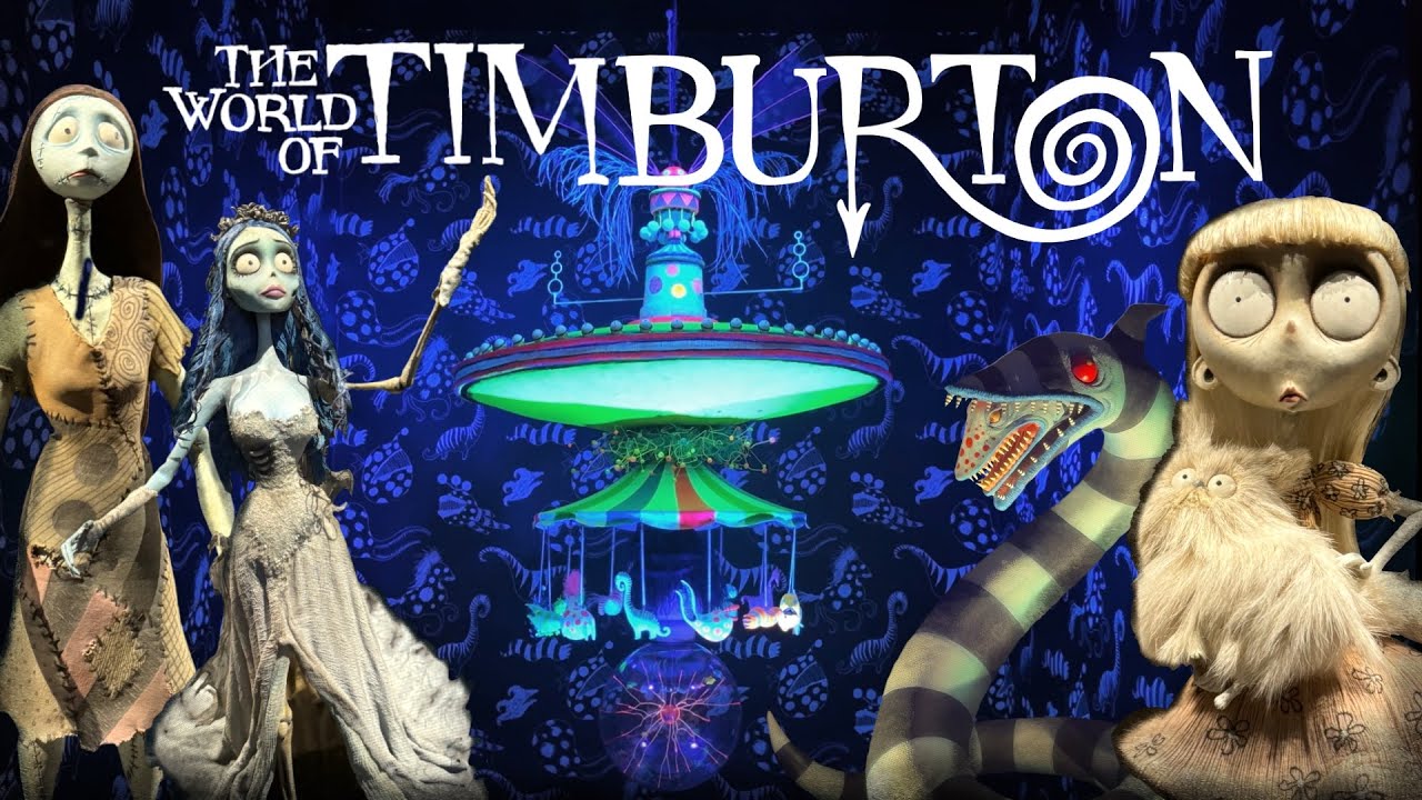 The World Of Tim Burton Exhibition LONDON Highlights 2024 - YouTube