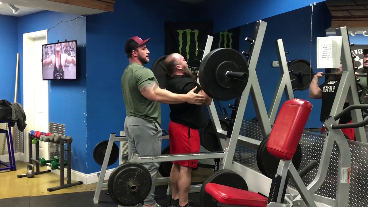 245 strict press - YouTube
