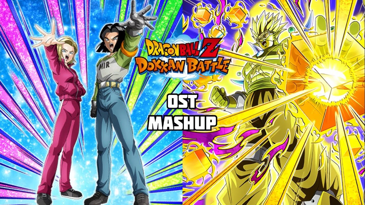 INT Androids 17 & 18 & STR Hearts OST Mashup - Dbz Dokkan Battle - YouTube