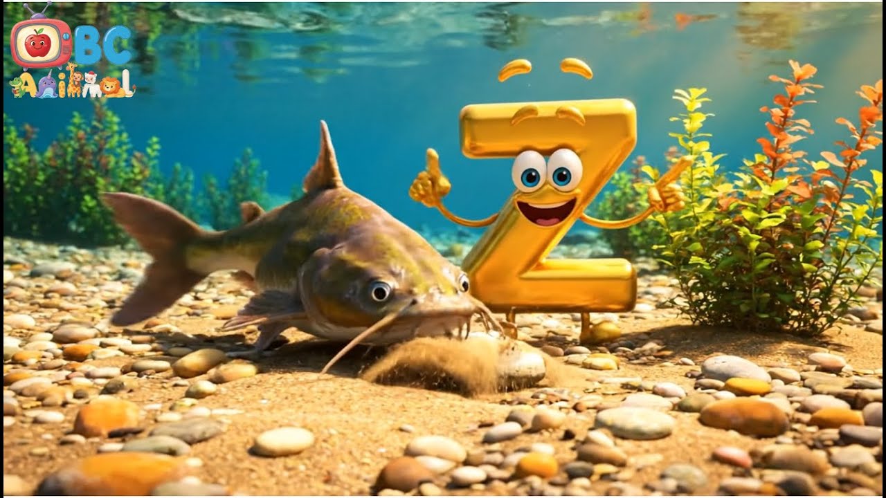 ABC Fish & Ocean Animals 🐠🌊 | Learn Alphabet with Cute Sea Friends 🎶 ...