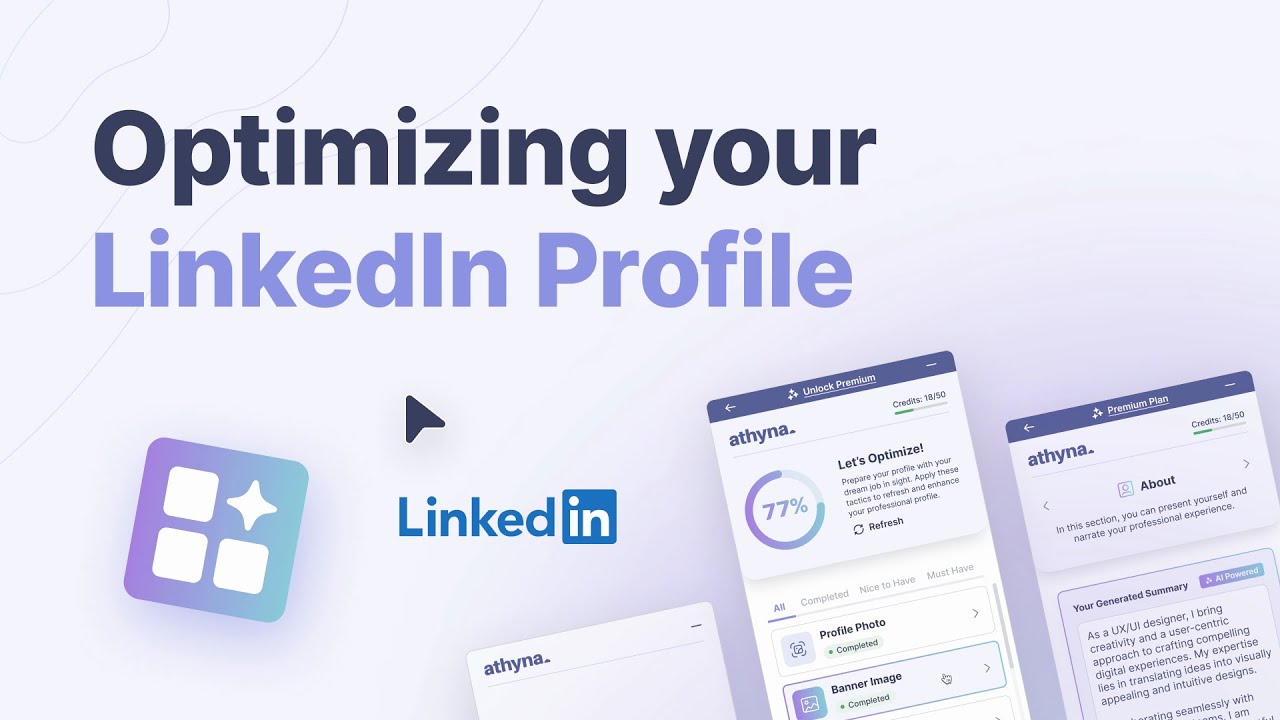 Optimizing Your LinkedIn Profile | Ava: AI-Powered Job Search by Athyna ...