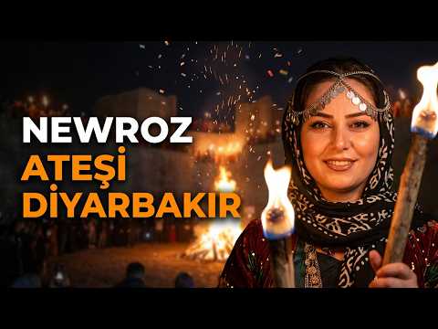 Diyarbakır’da Newroz Ateşi Yakıldı 🔥 | Newroz 2026 Kutlamaları