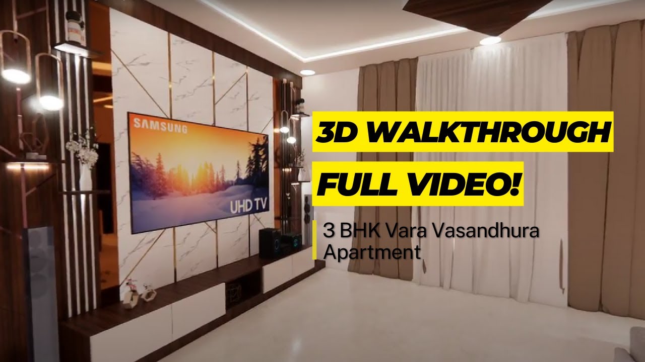 3 BHK | UTTARHALLI, BANGALORE | PREMIUM INTERIORS | RAV INTERIORS | 3D ...