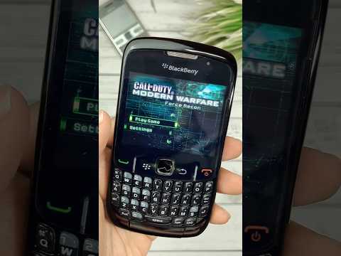 POV: Playing Java Games on 16-Year Old BlackBerry...